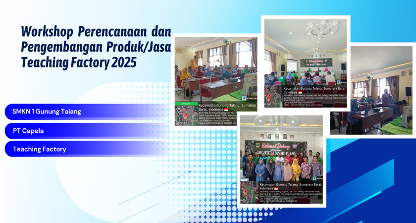 Workshop Perencanaan dan Pengembangan Produk/Jasa Teaching Factory 2025 ...